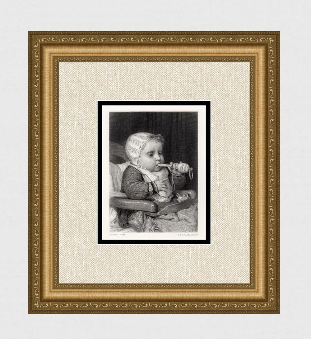 Albert Anker | La vieille Italienne | MutualArt