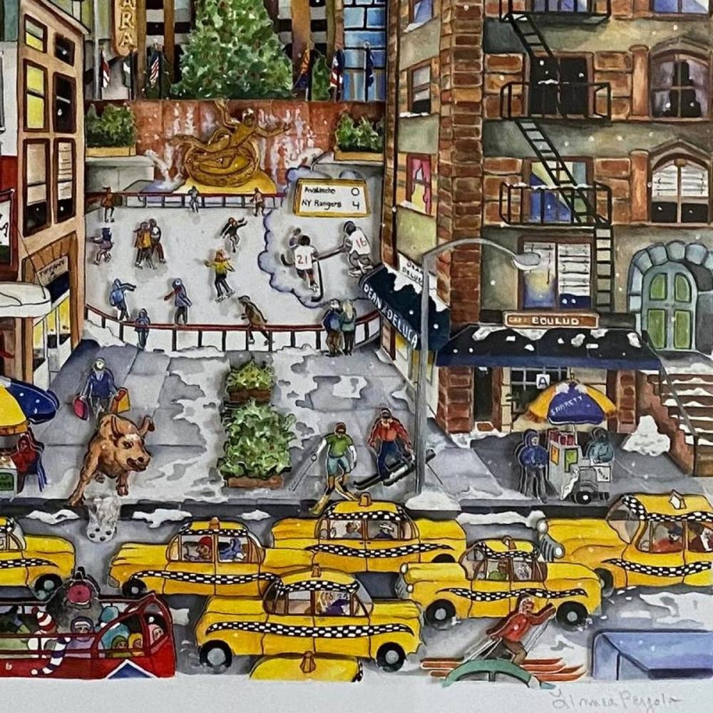 Linnea Pergola | Linnea Pergola, Light Snowfall in NY 3D Limited ...