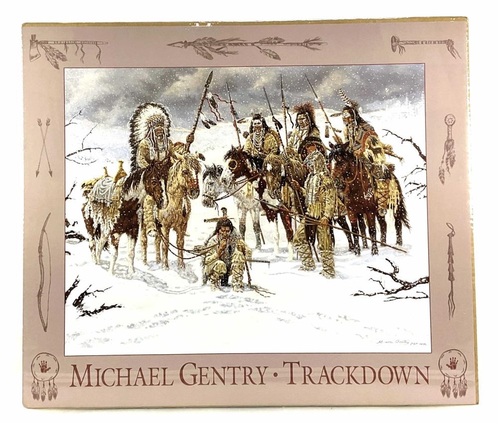 Michael Gentry | Michael Gentry Trackdown Lithograph | MutualArt