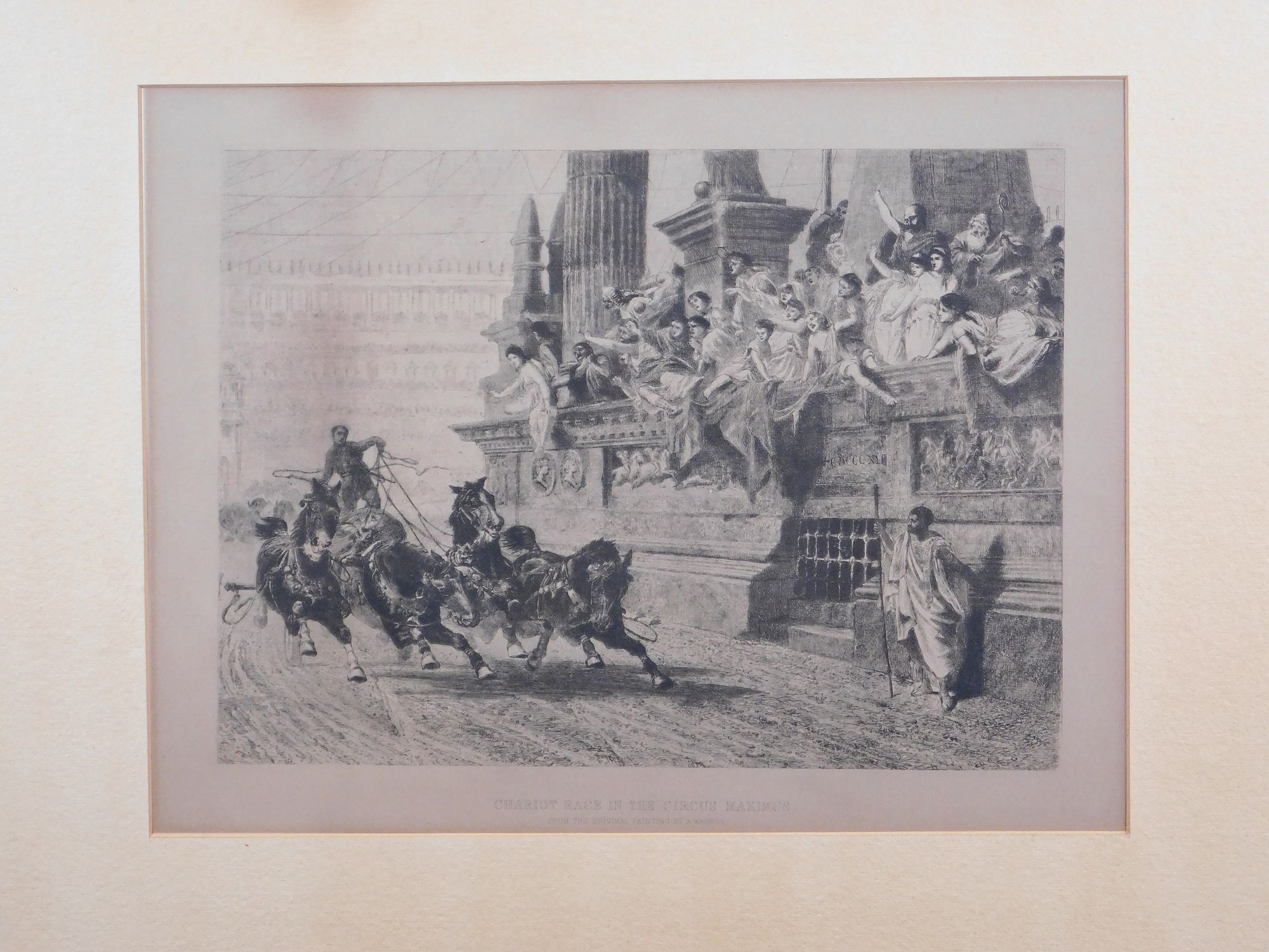 Alexander von Wagner | Chariot Race in the Circus Maximus | MutualArt