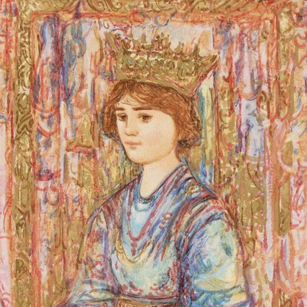 Edna Hibel | Book of Hours II Limited Edition Serigraph by Edna Hibel ...