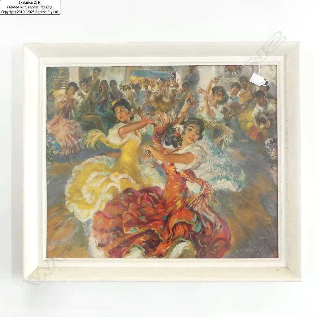 John Frederick Lloyd Strevens | LAS SEVILLANAS | MutualArt