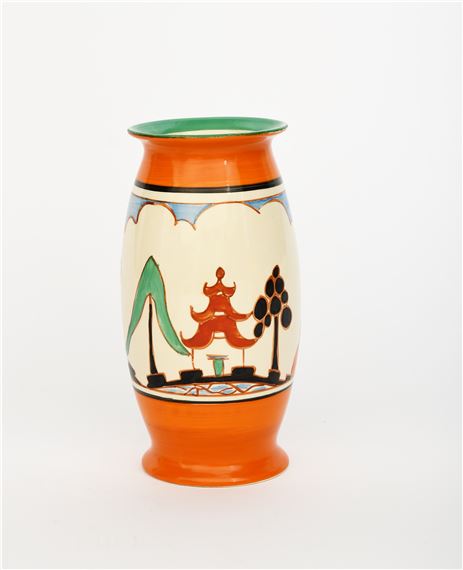 Clarice Cliff | Kew' a Clarice Cliff Bizarre vase | MutualArt