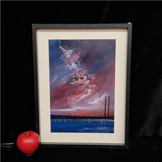 Marcel Lindsay | Poolbeg Lightning'. Features the titular coastal ...