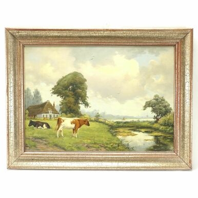 Jacob Willem van Rossum | Landschaft in Friesland | MutualArt
