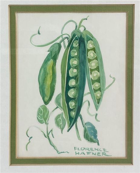 Florence Hafner | Garden Peas | MutualArt