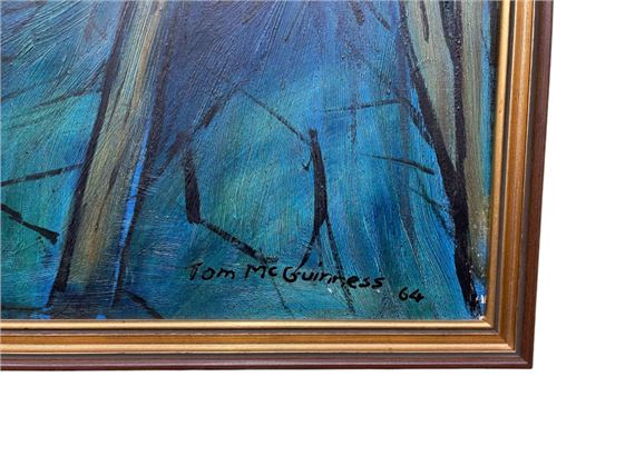 Tom McGuinness | A mining village (1961) | MutualArt