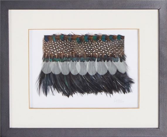 Rose Mckellar | ROSE MCKELLAR Framed Feather Work | MutualArt
