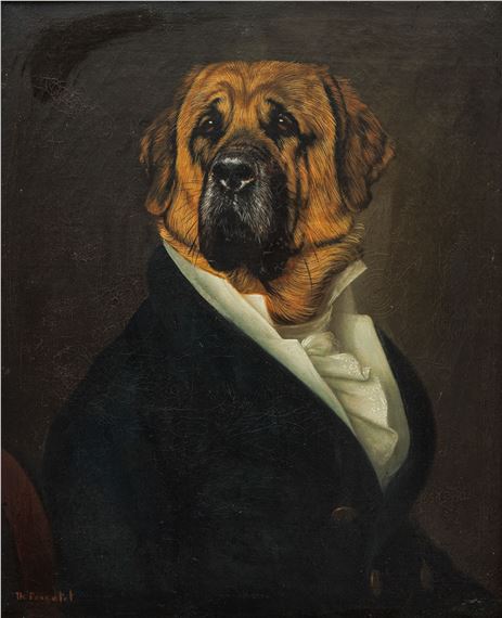 Thierry Poncelet | Portrait of a dog | MutualArt