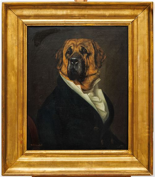Thierry Poncelet | Portrait of a dog | MutualArt