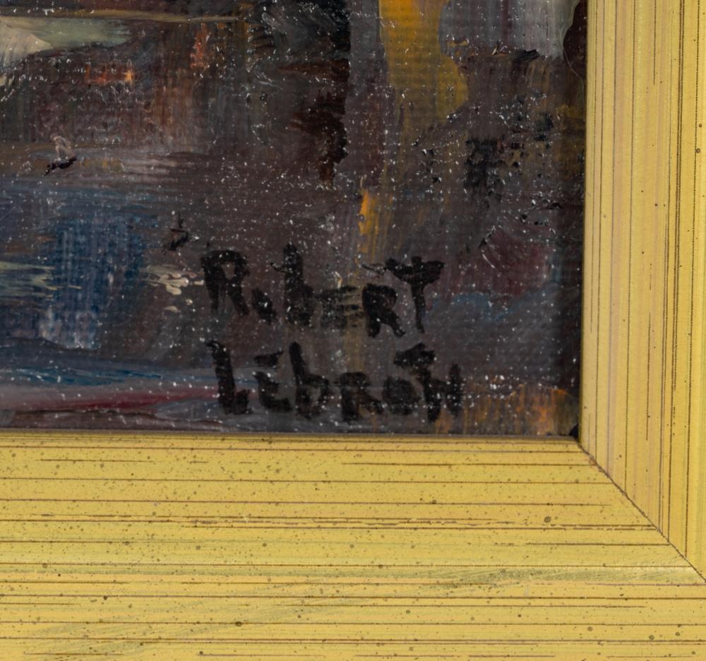 Robert Lebron | Parisian Street Scene (1928 - 2013) | MutualArt