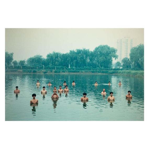 Zhang Huan | To Raise the Water Level in a Fish Pond | MutualArt