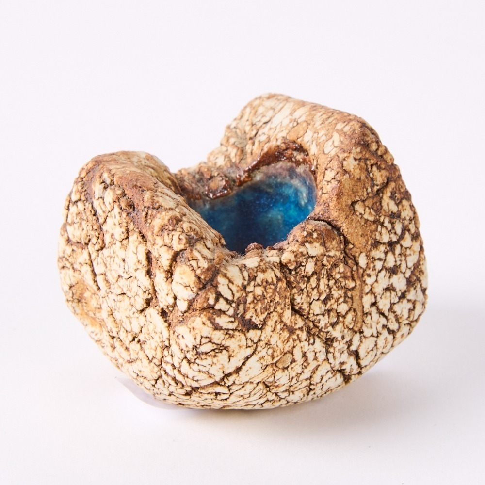 Len Castle | A Small Len Castle Pottery Form With Initials | MutualArt