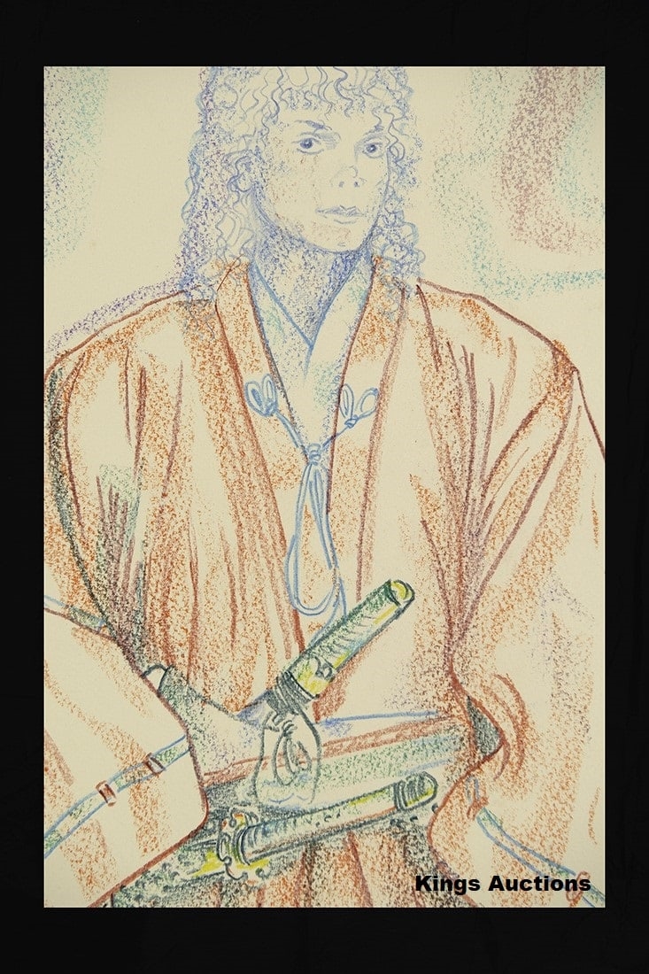 Michael Jackson | Double Sided - Artwork/Fine Art Signed by Michael ...