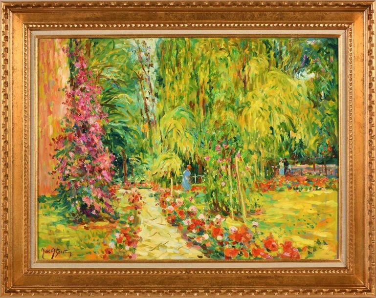 Max Agostini | Max AGOSTINI (1914-1997) The Weeping Willows Oil on ...