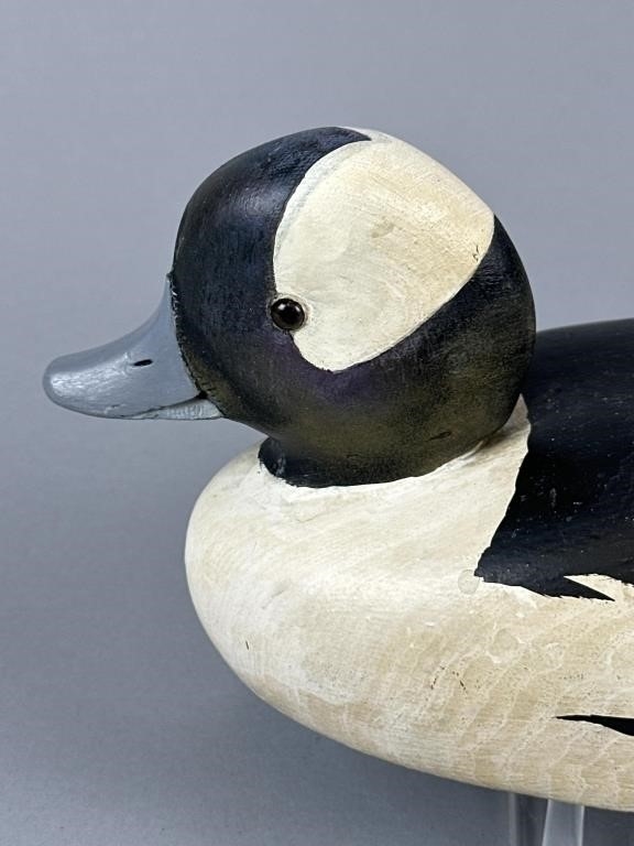 Davey W. Nichol | Pr of Bufflehead Duck Decoys | MutualArt