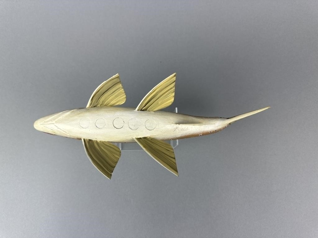 Gerald Finch | Hand Carved Brown Trout | MutualArt