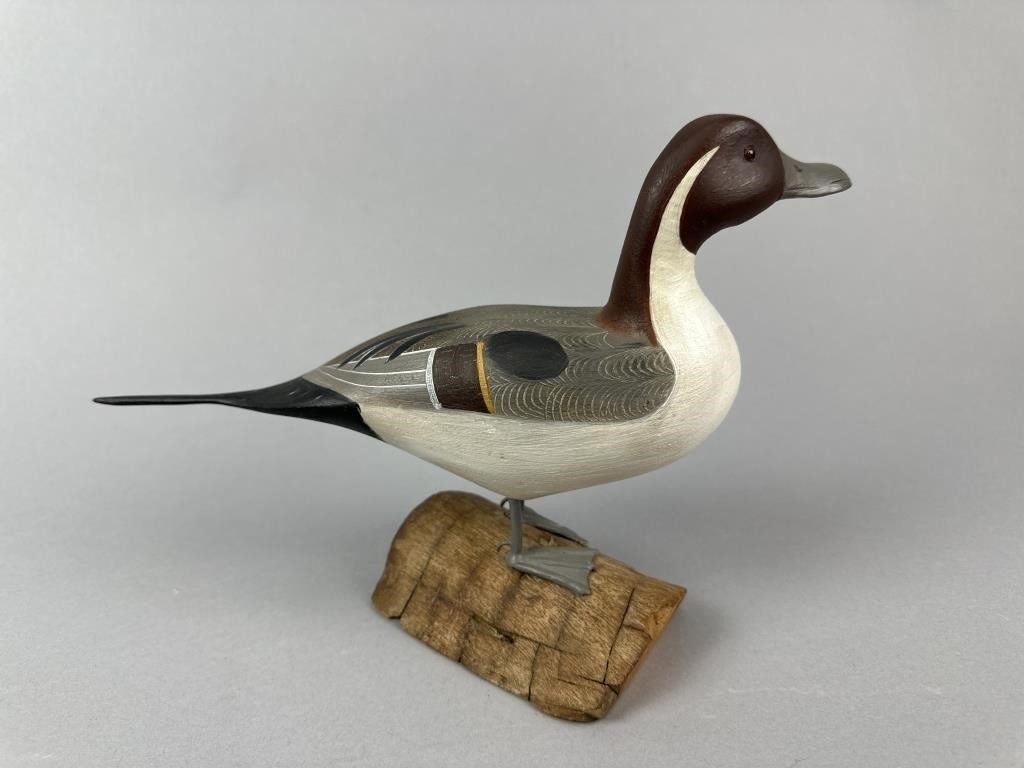 Ken Weeks | 1/3 Sized Pintail Drake Duck Decoy | MutualArt