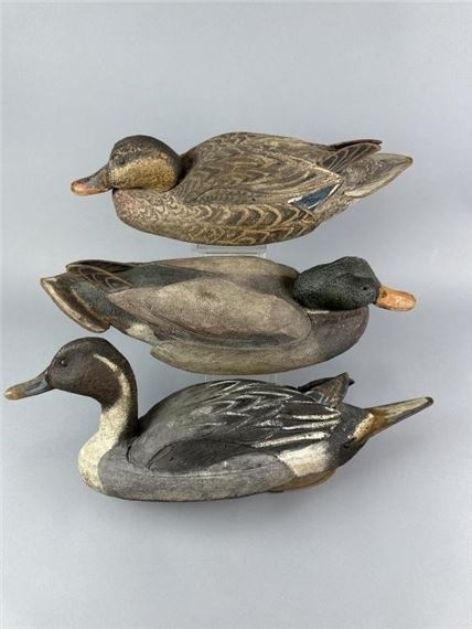 Jim Foote | 3 Jim Foote Duck Decoys | MutualArt