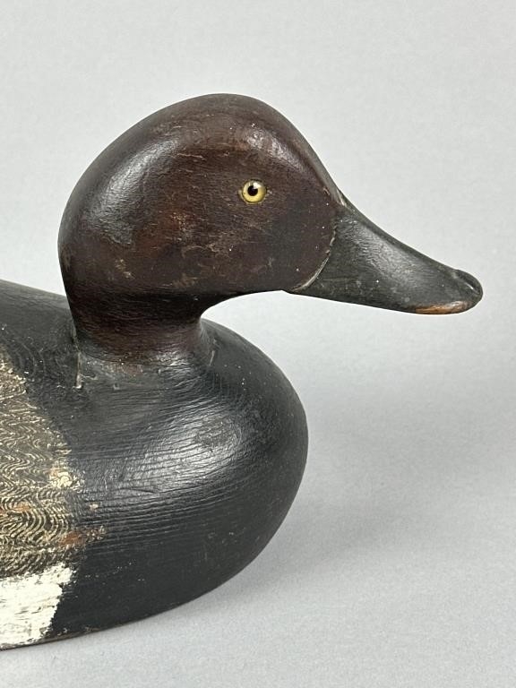 Ray Andress | Redhead Drake Duck Decoy | MutualArt