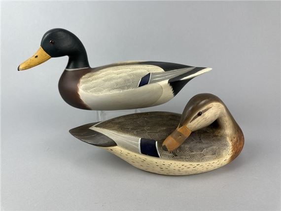 Ken Weeks | Pr of Mallard Duck Decoys | MutualArt