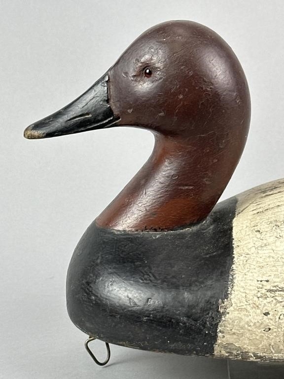 Carl Wallach | Canvasback Drake Duck Decoy | MutualArt