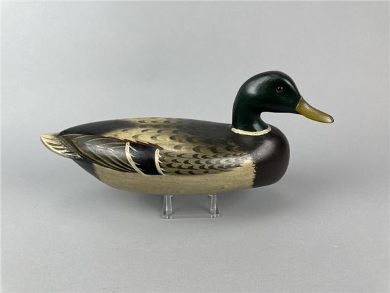 Charles Perdew | Charles Perdew Mallard Drake Duck Decoy | MutualArt