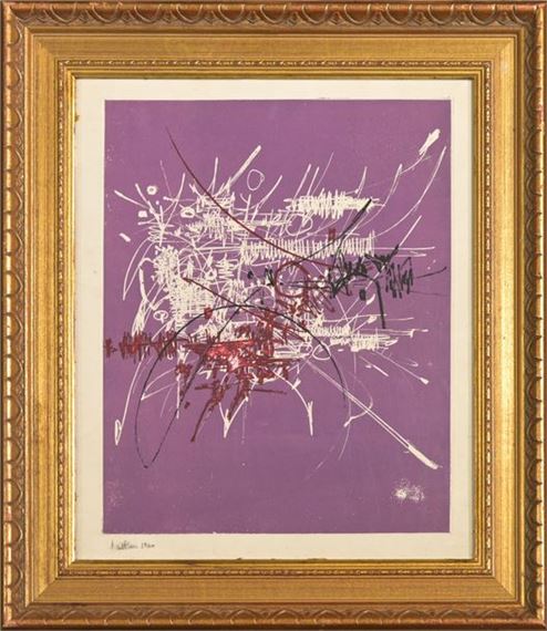 Georges Mathieu | Untitled (1960) | MutualArt