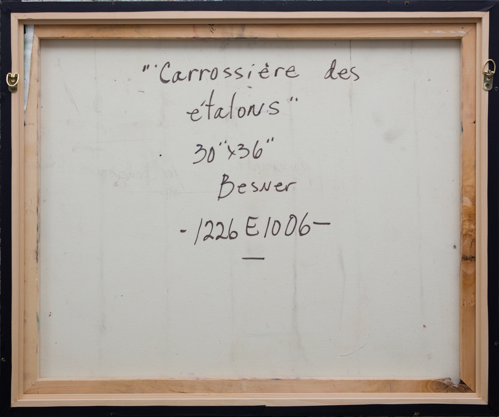 Dominic Besner | Carrossière des étalons | MutualArt