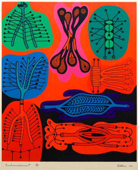 Alfred Pellan | Embranchement (1973) | MutualArt