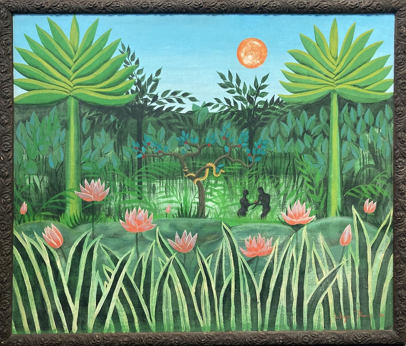 Amos Shontz | Amos Shontz - Garden of Eden (1981) | MutualArt
