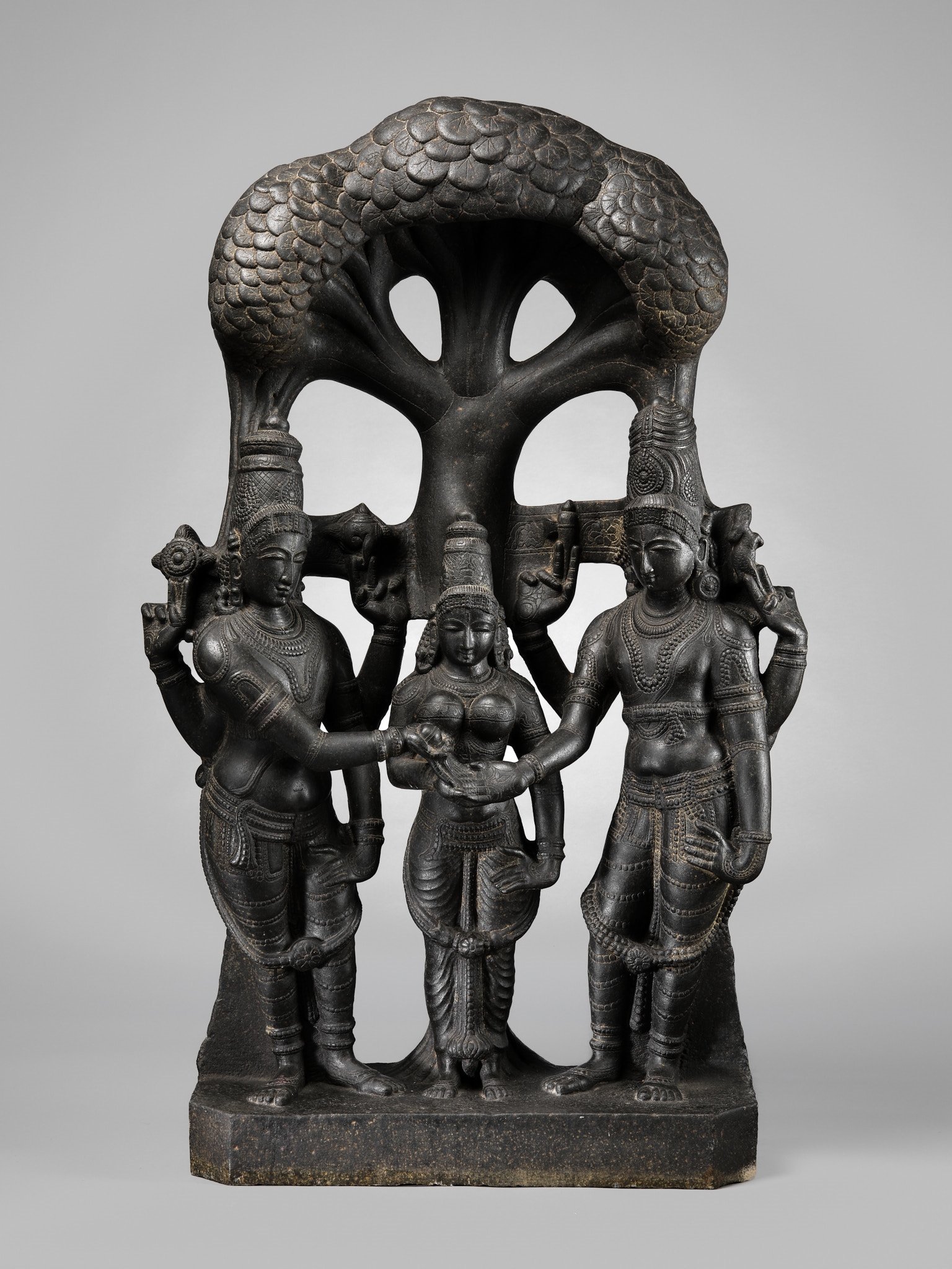 Indian School, 16th Century | A MONUMENTAL AND EXTREMELY RARE BLACK ...