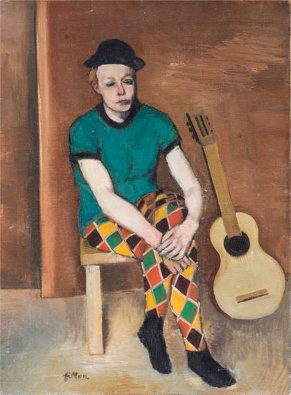 Arthur Fillon | Sad clown | MutualArt