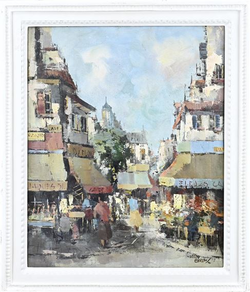 Hendrik Harry Koolen | Harry Koolen. 1904 -1985. Winkelstraat Parijs ...