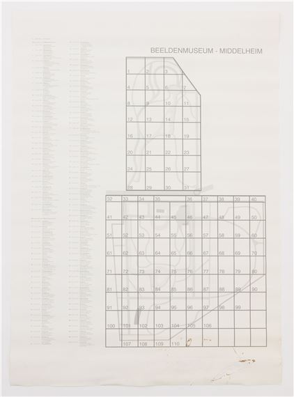 Jef Geys | Poster Middelheim Museum | MutualArt