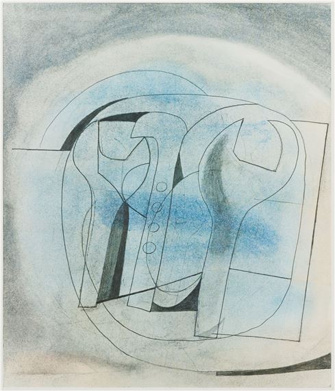 Ben Nicholson | Poster on the occasion of his exhibition at Galerie ...