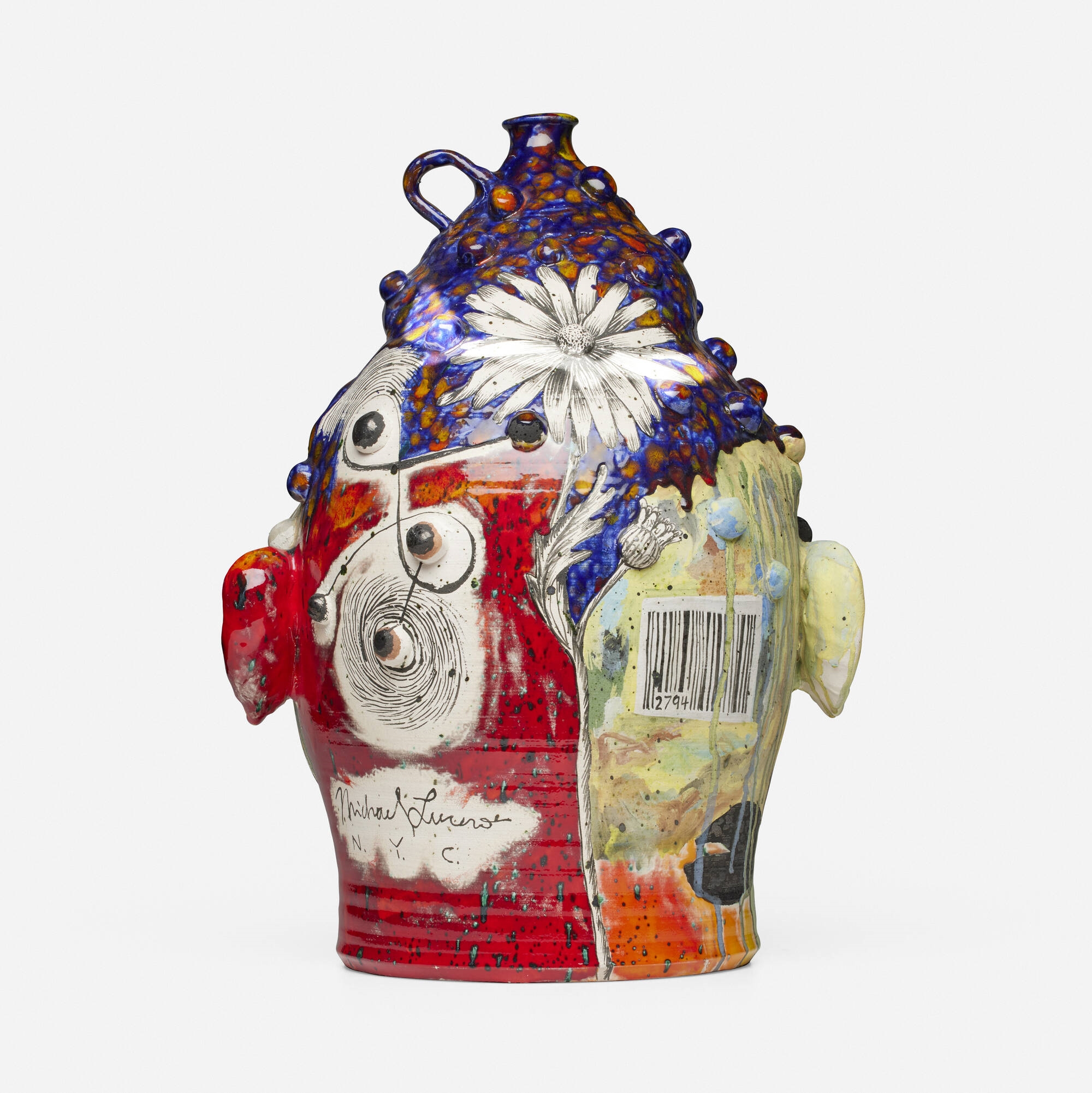 Michael Lucero | Anthropomorphic Jug Head (from the New World series ...