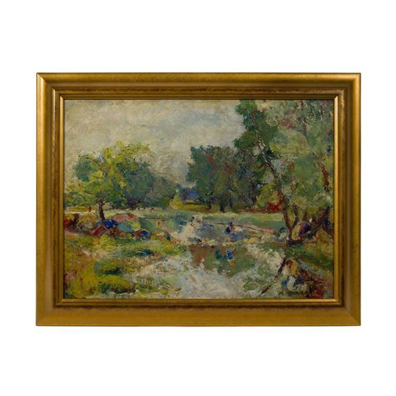 Malvin Albright |, (American, 1897-1983) Oil on Board | MutualArt