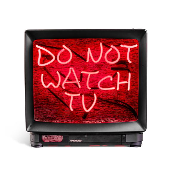 Nam June Paik | DO NOT WATCH TV (1994) | MutualArt