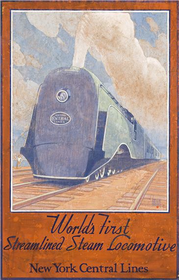 Leslie Darrell Ragan | WORLD'S FIRST STREAMLINED STEAM LOCOMOTIVE ...
