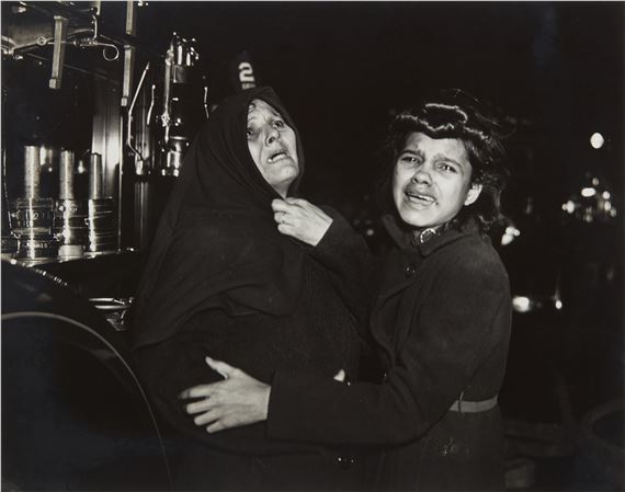 Weegee | Marilyn Monroe on a pink elephant (Circa 1955) | MutualArt