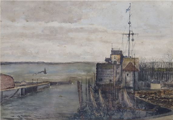 Edwin Edwards | “Havre (1861) | MutualArt