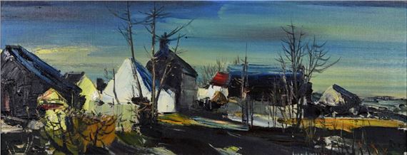 Kenneth Webb | Blue Landscape | MutualArt