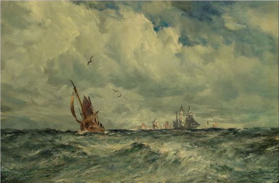 Robert Hopkin | Robert Hopkin (American, 1832-1909) Oil on Canvas ...