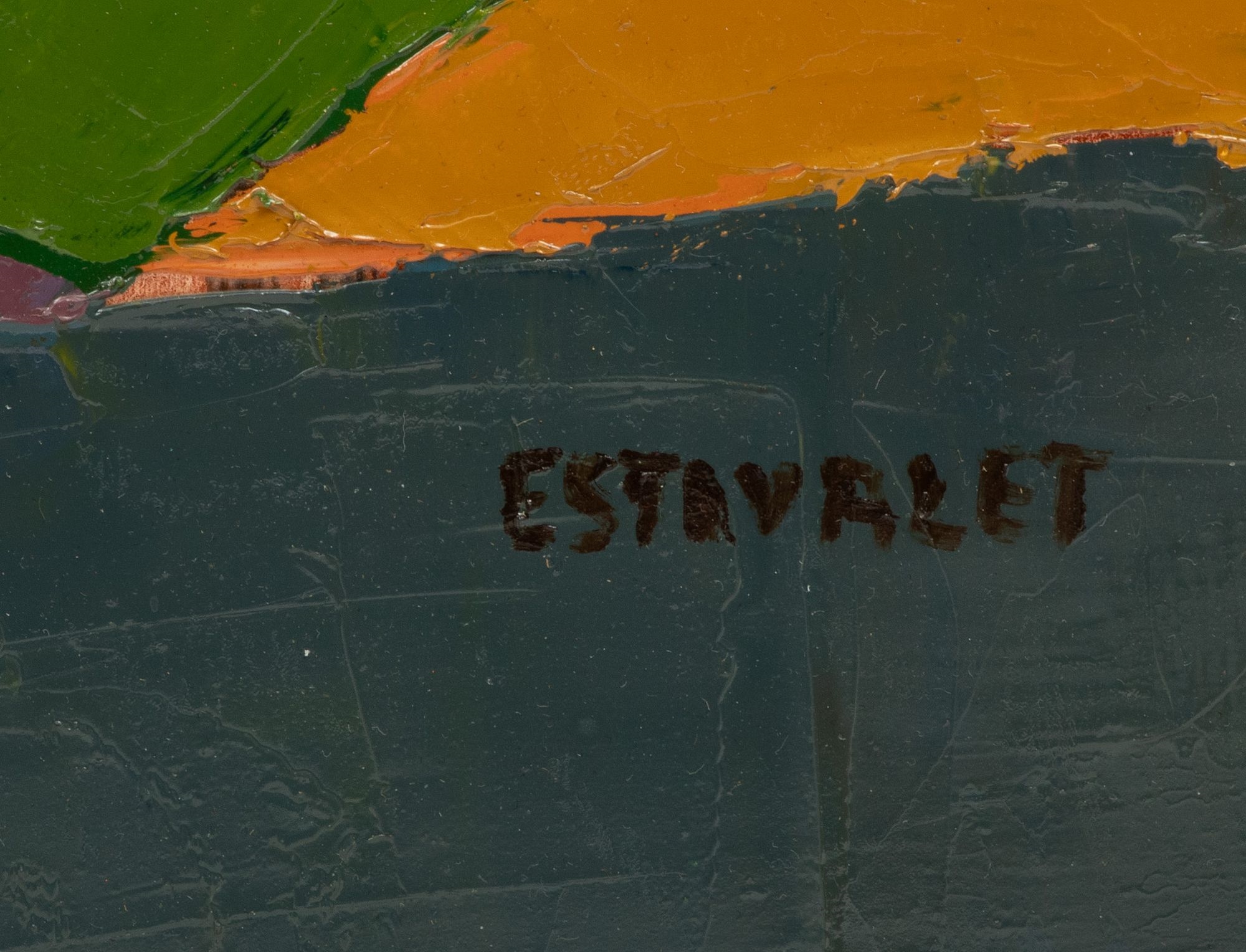Elisabeth Estivalet | Petit Plan D'eau Entre Les Lavandes | MutualArt
