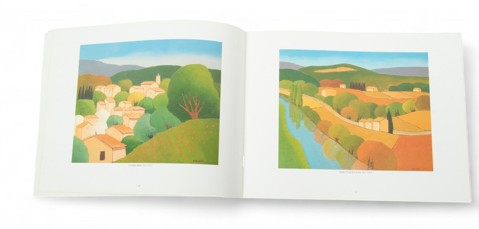Elisabeth Estivalet | Petit Plan D'eau Entre Les Lavandes | MutualArt