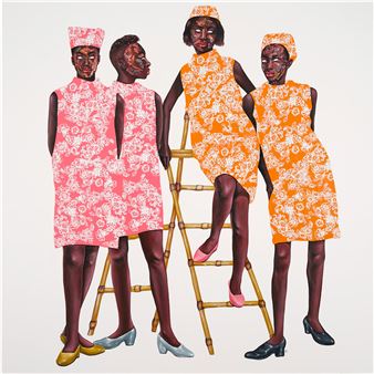 Emmanuel Taku | 42 Artworks at Auction | MutualArt