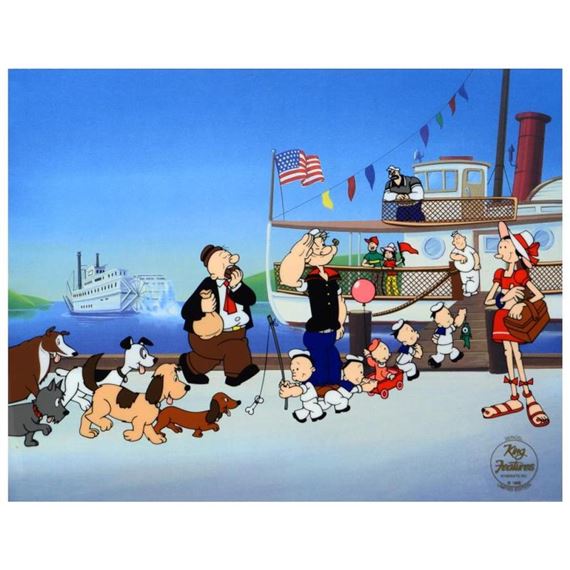 King Features Syndicate | Tallstacks Limited Edition Popeye Sericel ...