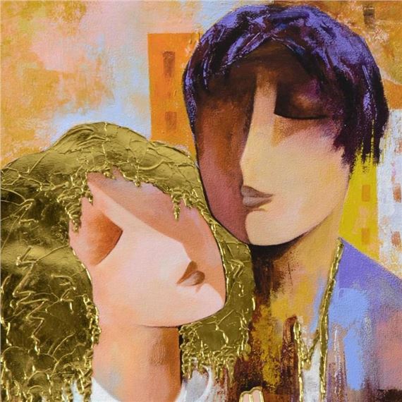 Arbe | Arbe, Honeymoon Limited Edition on Canvas with Gold Embellishing ...