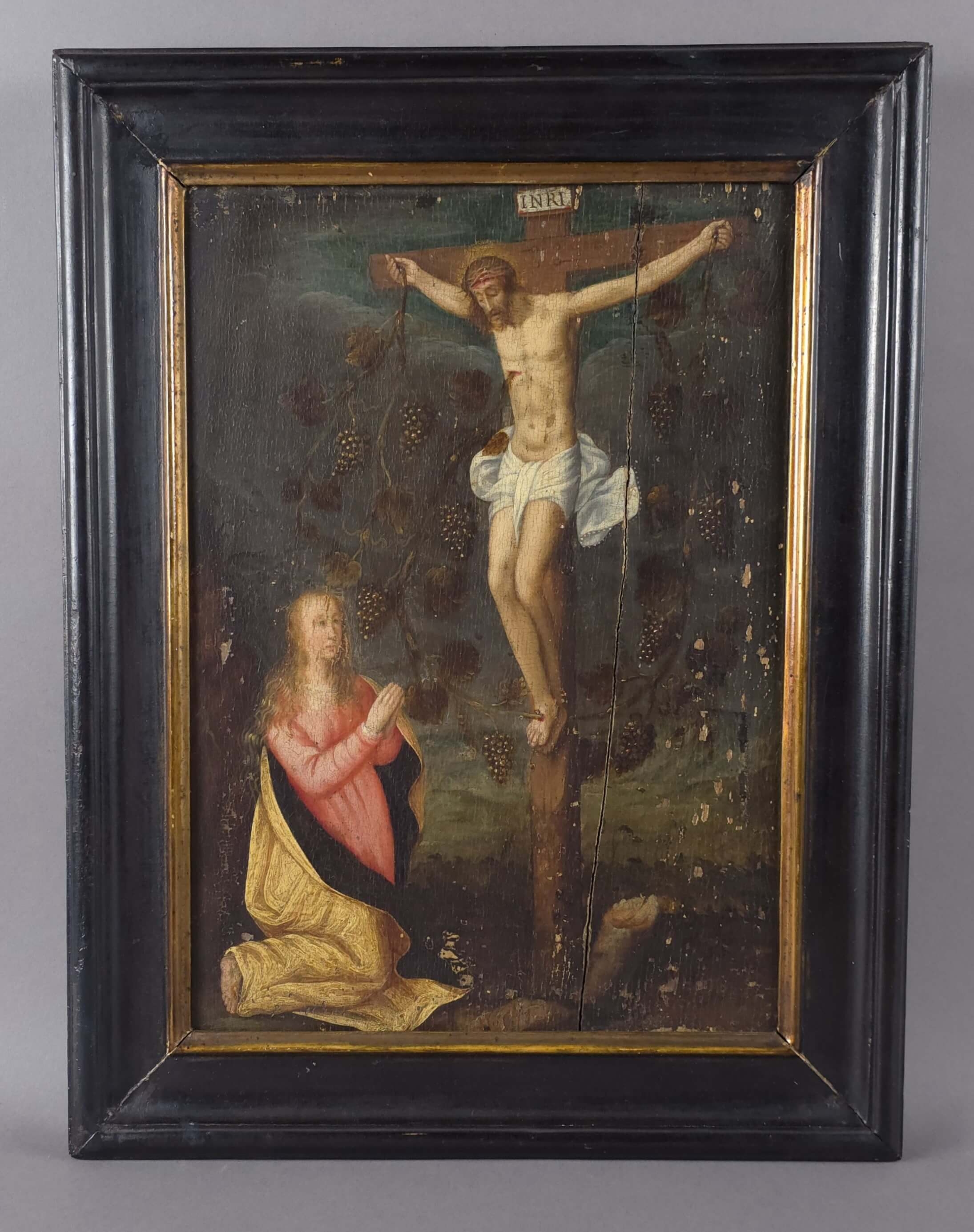 Otto Van Veen | Crucifixion with the vine, symbol of the Resurrection | MutualArt